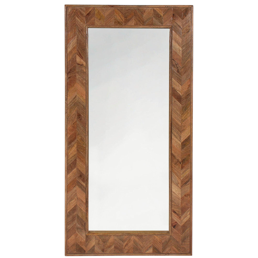 Valetta Rectangle Wall Mirror – Mango and Acacia