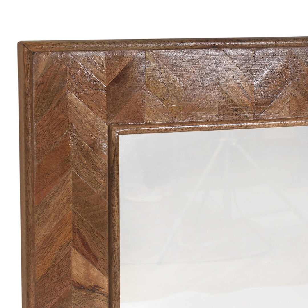 Valetta Rectangle Wall Mirror – Mango and Acacia